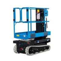 China Self Propelled Vertical Electric Mast Boom Lift Platform Cherry Picker Equipment 6M for sale