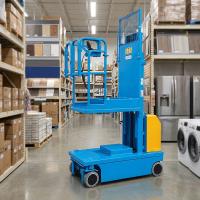 China Premium Full Electric Vertical Mast Lift Aerial Hydraulic Cherry Picker ODM for sale