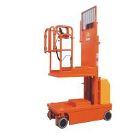 China Premium Full Electric Vertical Mast Lift Aerial Hydraulic Cherry Picker ODM for sale