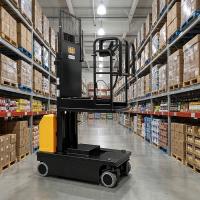 China Premium Full Electric Vertical Mast Lift Aerial Hydraulic Cherry Picker ODM for sale
