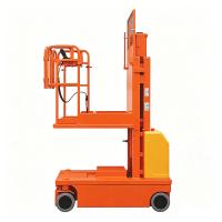 China Premium Full Electric Vertical Mast Lift Aerial Hydraulic Cherry Picker ODM for sale