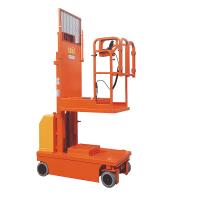 China Premium Full Electric Vertical Mast Lift Aerial Hydraulic Cherry Picker ODM for sale