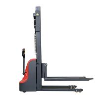 China Biased Walking Counterbalance Electric Stacker Pallet Stacker Crane Materials Lifter for sale