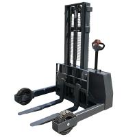 China Offroad Crossover Semi Electric Pallet Stacker Jack Loader All Terrain Material Handling Equipment for sale