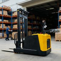 China C Type Electric Stacker Pallet Truck Jack Heavy Duty Crane Legless Logistics Handler for sale
