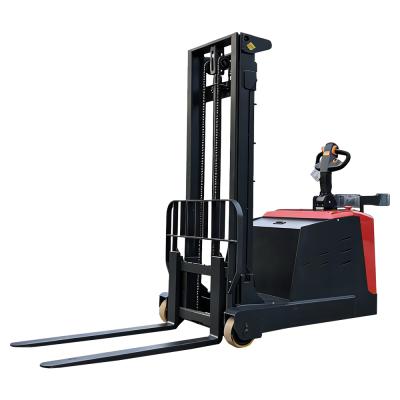 China C Type Electric Stacker Pallet Truck Jack Heavy Duty Crane Legless Logistics Handler for sale