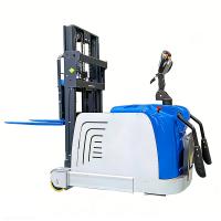 China Elite S Type Station Driving Electric Stacker Pallet Jack Stacker Truck Super Compact for sale