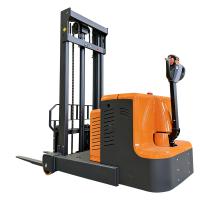 China Premium Lifting Pedestrian Hydraulic Hand Stacker Pallet Truck Electric Transport Vehicle for sale
