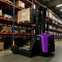 China Industrial Automatic Stacker Pallet Truck 1.5-2.5 Ton Electric Walkie Type Lifter for sale