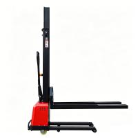 China On Board Self Lifting Counterbalance Electric Pallet Stacker Portable Freight Accompanying for sale