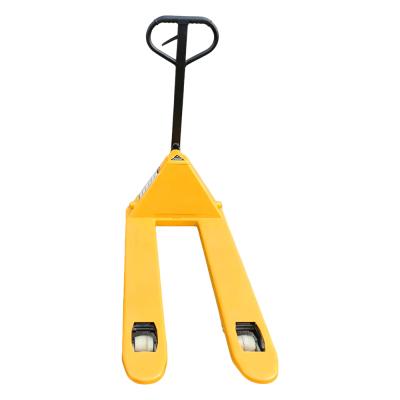 China Heavy Duty Manual Walkie Stacker Pallet Truck Lifter Indestructible Mechanical Hand Jack for sale