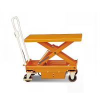 China Automated Hydraulic Table Lift Cart Scissor Mobile Logistics Material Handling for sale