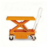 China Automated Hydraulic Table Lift Cart Scissor Mobile Logistics Material Handling for sale