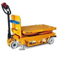 China Heavy Duty Hydraulic Industrial Lift Table Cart Motorized Scissor Platform Workstation for sale