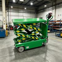 China Heavy Duty Hydraulic Industrial Lift Table Cart Motorized Scissor Platform Workstation for sale