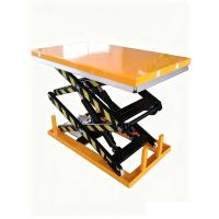 China 5m Electric Hydraulic Industrial Lift Table Double Scissors Vertical Cargo Lift for sale