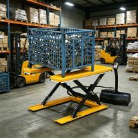 China 1000kg Fixed Industrial Lift Table Platform Electric Scissor OEM for sale