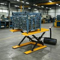 China 1000kg Fixed Industrial Lift Table Platform Electric Scissor OEM for sale