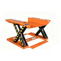 China Electric Industrial Lift Table Low Profile Gas System For Automotive Motorbike Repair for sale