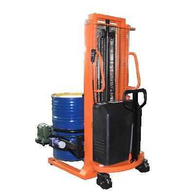 China 2.5m Semi Electric Manual Hydraulic Drum Lifter Rotator Stacker OEM for sale