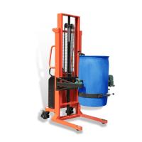 China 2.5m Semi Electric Manual Hydraulic Drum Lifter Rotator Stacker OEM for sale