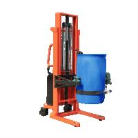 China 2.5m Semi Electric Manual Hydraulic Drum Lifter Rotator Stacker OEM for sale