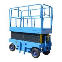 China Mobile Scissor Lift with Folding Legs Two Ton Heavy Capacity Structural Installation Platform for sale