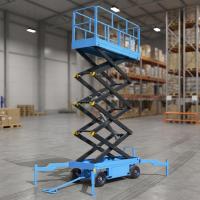 China Mobile Scissor Lift with Folding Legs Two Ton Heavy Capacity Structural Installation Platform for sale