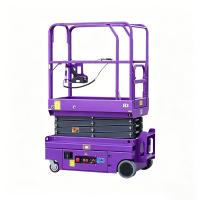 China Ultra Compact Self Propelled Scissor Lift Semiconductor Cleanroom Aerial Platform for sale