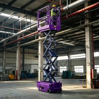 China Ultra Compact Self Propelled Scissor Lift Semiconductor Cleanroom Aerial Platform for sale