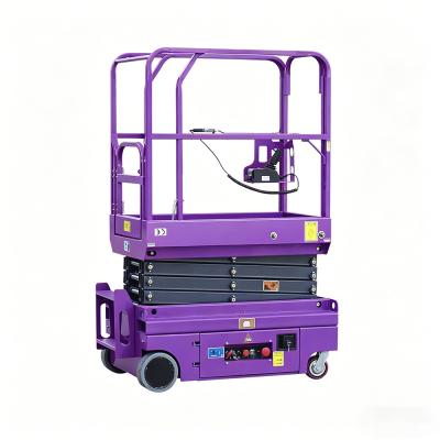 China Ultra Compact Scissors Lift Platform Self Propelled 50 Foot 240kg Weatherproof for sale