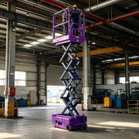 China Ultra Compact Scissors Lift Platform Self Propelled 50 Foot 240kg Weatherproof for sale