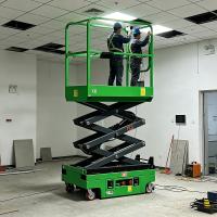 China Mobile Scissor Lift Retail Inventory Management Aerial Work Platform for sale