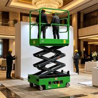 China Mobile Scissor Lift Retail Inventory Management Aerial Work Platform for sale