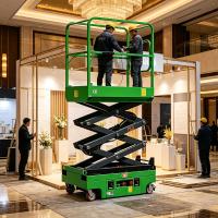 China Mobile Scissor Lift Retail Inventory Management Aerial Work Platform for sale