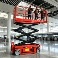 China Aerial Lightweight Scissors Lift Platform Autonomous Driveable EN Certificated for sale