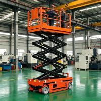 China Aerial Lightweight Scissors Lift Platform Autonomous Driveable EN Certificated for sale