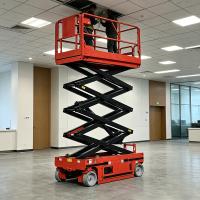 China Full Electric Scissor Lift Deep Freeze Cold Chain And Refrigerated Warehouse Transit Vehicle for sale