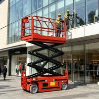 China Full Electric Scissor Lift Deep Freeze Cold Chain And Refrigerated Warehouse Transit Vehicle for sale