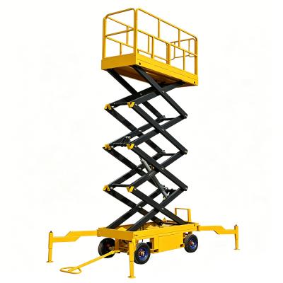 China Mobile Scissor Lift with Folding Legs Aerospace Hangar And Aircraft Maintenance Platform for sale