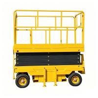 China Mobile Scissor Lift with Folding Legs Aerospace Hangar And Aircraft Maintenance Platform for sale