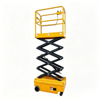 China 12m Mini All Electric Scissor Lift Platform For Automotive Showroom OEM for sale