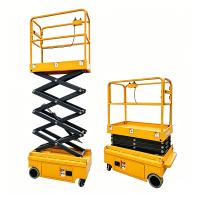 China 12m Mini All Electric Scissor Lift Platform For Automotive Showroom OEM for sale