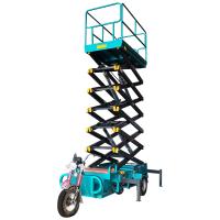 China Hydraulic Warehouse Scissors Lift Platform 500kg For Material Handling for sale