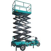 China Hydraulic Warehouse Scissors Lift Platform 500kg For Material Handling for sale