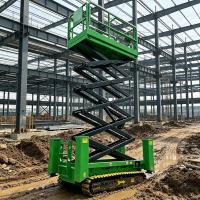 China CE Certified Track Scissor Lift Championship Golf Course And Heritage Estate Platform for sale