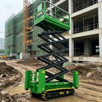 China CE Certified Track Scissor Lift Championship Golf Course And Heritage Estate Platform for sale