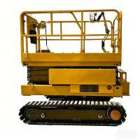 China Outdoor Horizontal 26 Foot Scissor Lift Heavy Duty Towable Equipment for sale