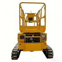 China Outdoor Horizontal 26 Foot Scissor Lift Heavy Duty Towable Equipment for sale