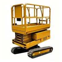 China Outdoor Horizontal 26 Foot Scissor Lift Heavy Duty Towable Equipment for sale